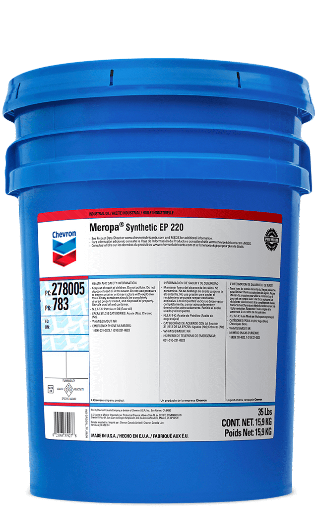 Meropa Synthetic EP 220 - Texaco